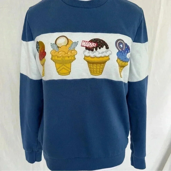 Marvel | Tops | Marvel Ice Cream Sweatshirt | Poshmark